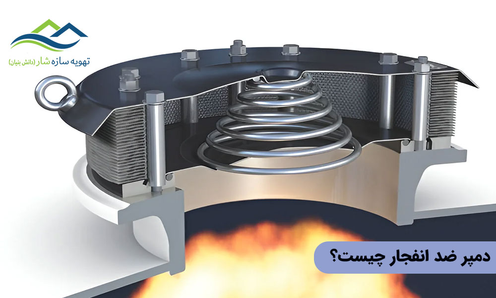 تفاوت بین دمپر ضد انفجار و دمپر ضد حریق چیست؟ + کاربردها شرکت تهویه ...